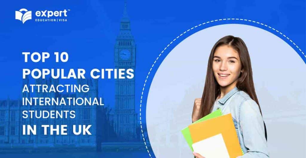 Popular cities to study in the UK for international students