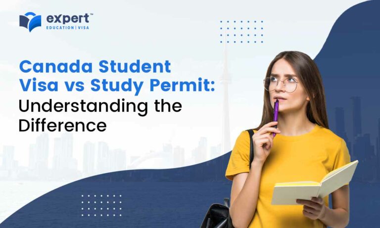 Difference between Canadian student visa and study permit