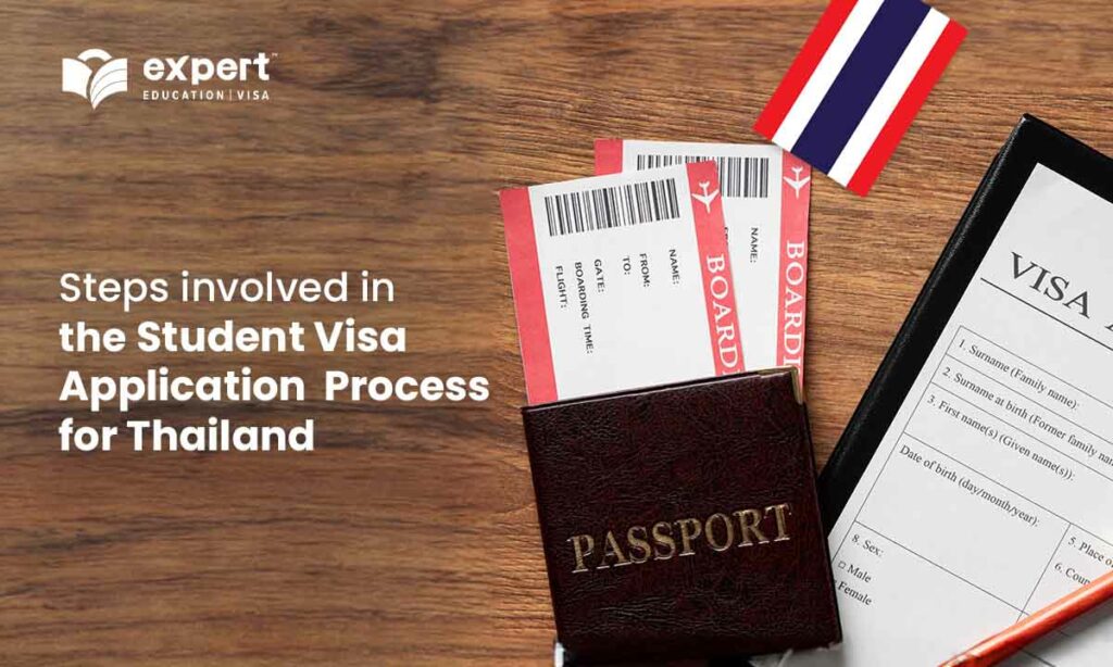 Steps involved in the Student Visa Application Process for Thailand